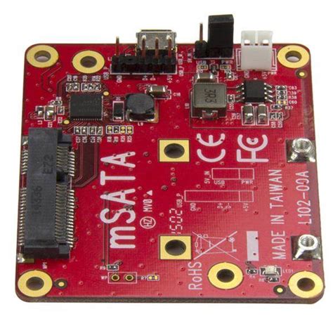 StarTech USB To MSATA Converter For Raspberry Pi Development Boards PIB2MS1 Mwave