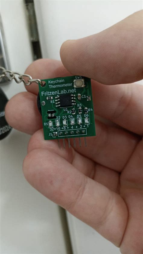 Gallery Keychain Thermometer Hackaday Io