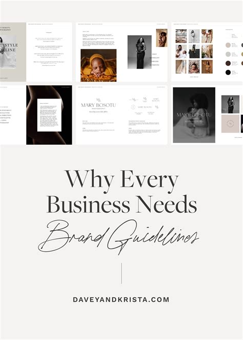 How To Create Brand Guidelines Davey Krista