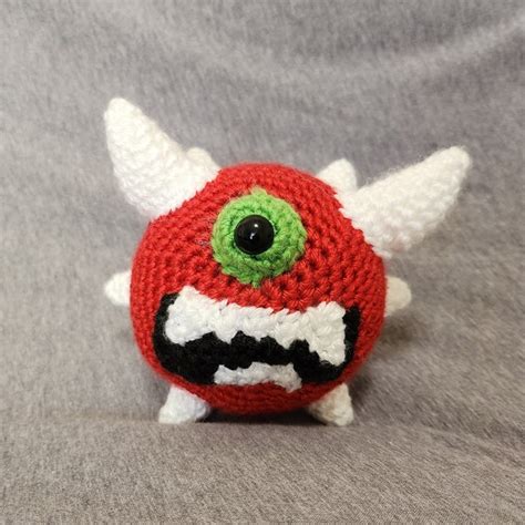 Doom Cacodemon Plush Etsy
