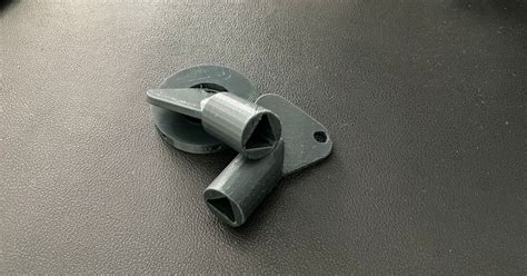 Meter Cupboard Key Triangle Short By Celso Santos Download Free Stl Model