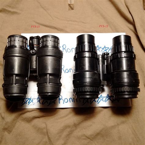 Ronin Tactical S New Site Comparison Between PVS 31 And PVS 15