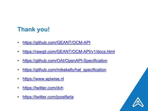 Federated Sharing With The Open Cloud Mesh API PPT