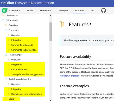 Collaboration Feature Docs Are Inconsistent Mixing Guides And Feature