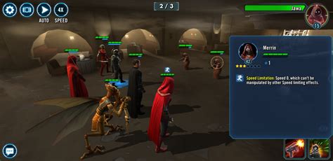 Why Does Merrin Have Speed Limitation And How Do I Get Rid Off It R Starwarsheroes