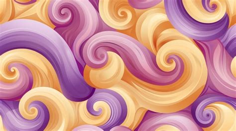Premium Photo Vintage Seamless Curly Background Modern Abstract Pattern