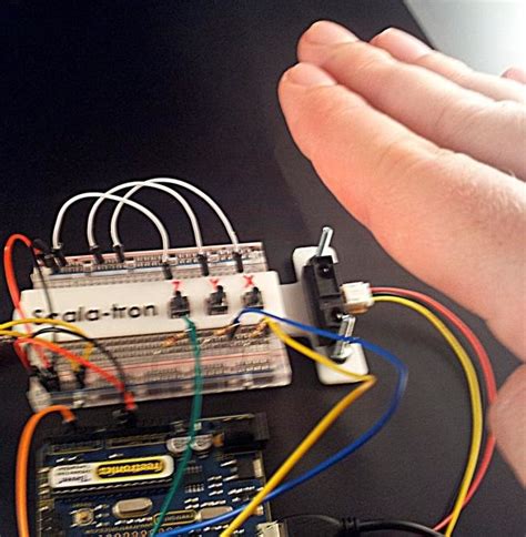 Scala Tron 2015 Arduino With Distance Sensor Buttons And 3d Printed