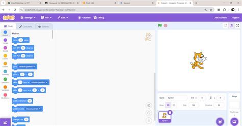Scratch Bahasa Pemrograman Visual Untuk Semua Usia ~ Manoviyadi