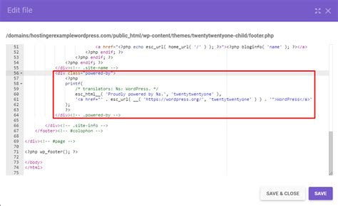 How To Remove Powered By Wordpress Footer Credit From Your Site