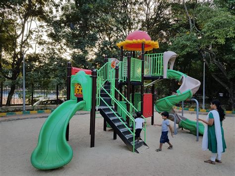 Transforming Bangalore World Class Playground Equipment Installed In