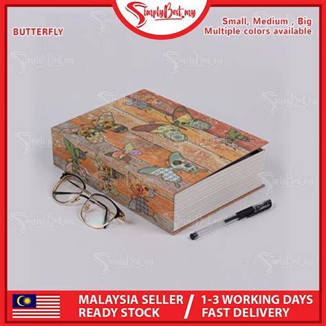 Simplybest Secret Safety Box Book Safe Passcode Hidden Storage Anti