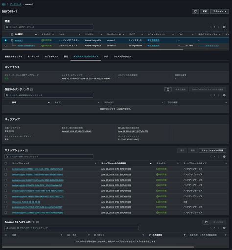 Aws Backupで継続的バックアップを有効化したときのrdsとauroraのバックアップの挙動を確認してみる Developersio