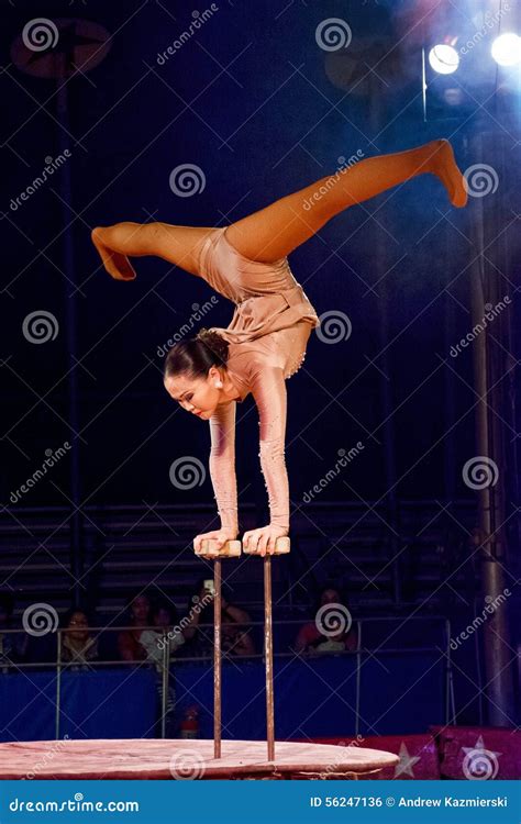 Circus Acrobat 6 Editorial Photo Image Of Acrobat Costume 56247136