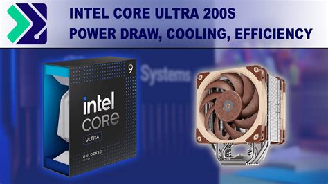 Power Draw Cooling And Efficiency Intel Core Ultra 200s Puget Systems