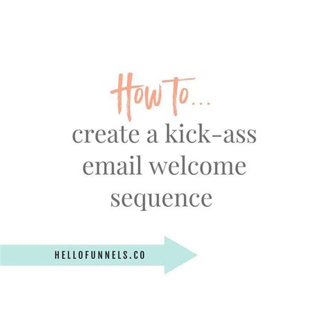 how to create the perfect email welcome sequence sequencing getting