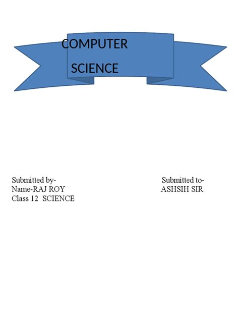 Cbse Class 12 Cs Project Download Free Pdf Computing Platforms