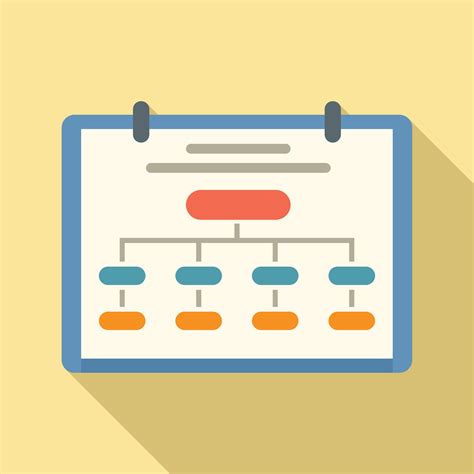 Product Manager Plan Icon Flat Style Vector Art At Vecteezy