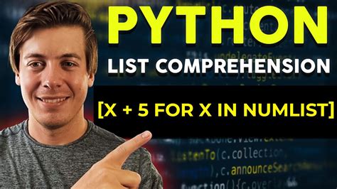 Python List Comprehension In Minutes YouTube