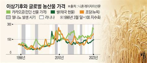 4년 만의 엘니뇨에 식량 가격 급등 조짐개도국 식량난 위험 고조 이투데이