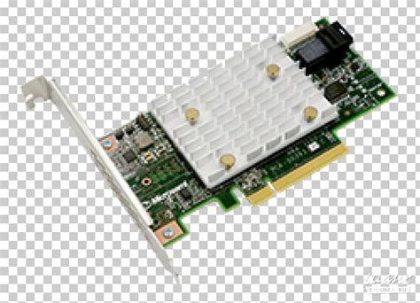 Adaptec Serial Attached Scsi Host Adapter Pci Express Controller Png