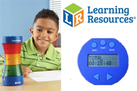 learning resources time tracker® visual timer and clock as they grow up