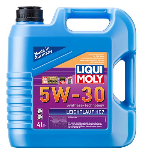 Motor yağı Liqui Moly Leichtlauf HC7 5W-30, 4 l - Satışı | Mator Yaglari