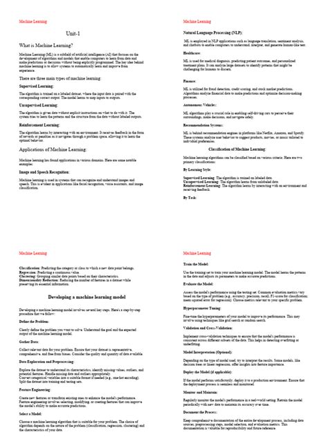 unit 1 machine learning pdf lands pdf machine learning regression
