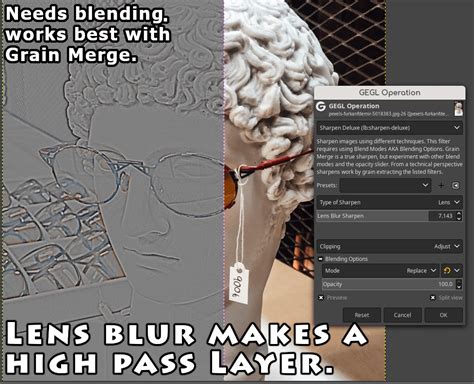I Made A New Gimp Plugin That Sharpens Images With Many Different