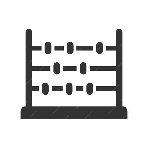Premium Vector Abacus Education Icon