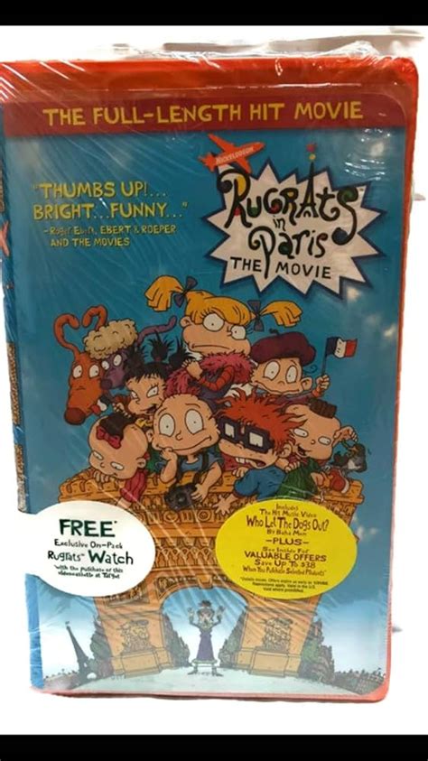 Rugrats In Paris Vhs Orange