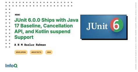 Junit 600 Ships With Java 17 Baseline Cancellation Api And Kotlin