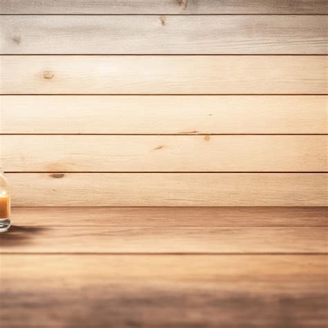 Premium Photo Empty Wooden Table