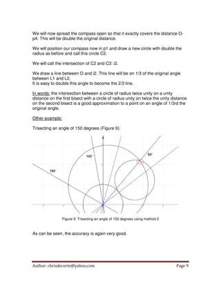 Approximating The Trisection Of An Angle PDF
