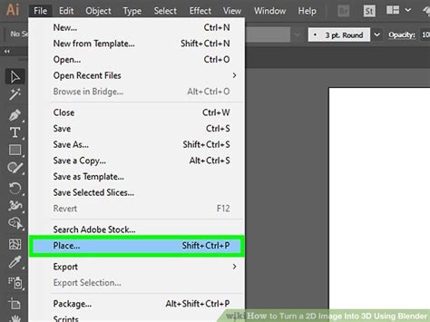 Ways To Turn A D Image Into D Using Blender WikiHow