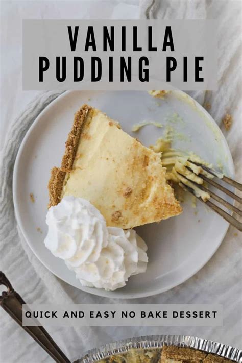 Pudding Pie Recipe With Graham Cracker Crust At Scott Drain Blog