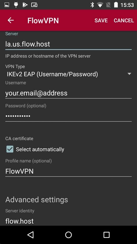 How To Configure Flow VPN For Android Flow VPN Global VPN ESIM AI Chat Bot Free Trial