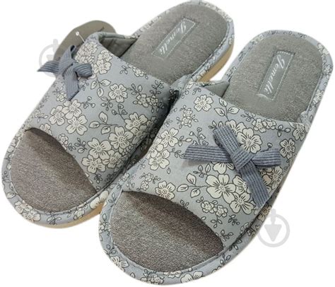 ᐉ Тапки домашние Gemelli Ранета р 37 серый • Купить в Киеве Украине • Лучшая цена в Эпицентр