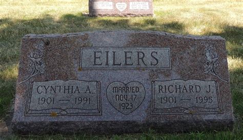 Cynthia Anna Fricka Eilers 1901 1991 Memorial Find A Grave