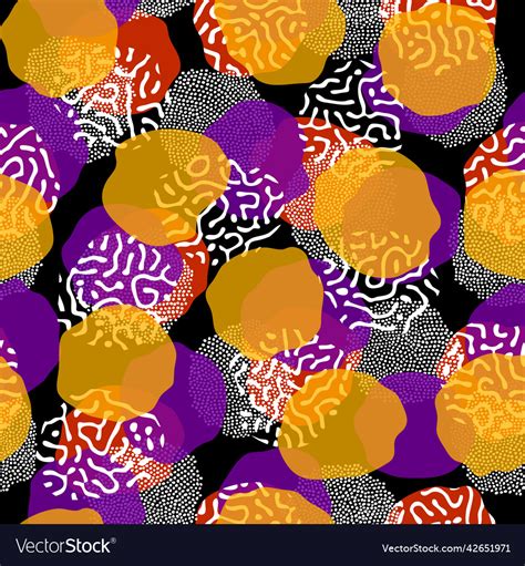 Pattern Of A Random Small Dots Seamless Image Vector Image