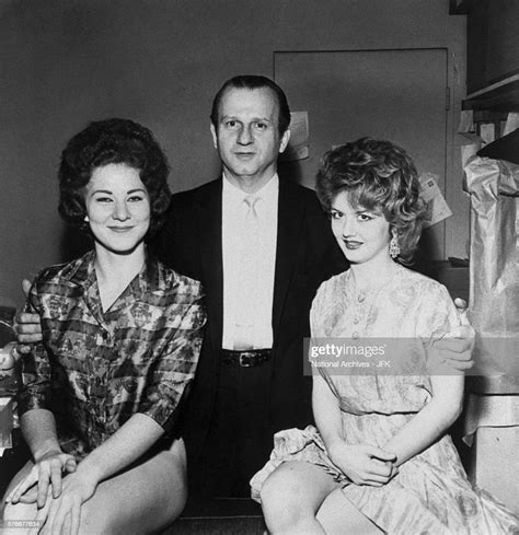 Jack Ruby With Two Of His Dancers At His Nightclub The Carousel