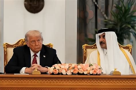 ترامپ تحت تأثیر سنگ مرمر کاخ امیر قطر اینها گران است خودم در کار