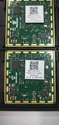 Lot Of 2 Atsama5d27 Som1 System On Module With 128mb Ram 500mhz 3 3v Ebay