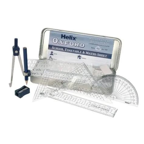 Oxford Maths Set Pk10 Wholesale Stationery Supplies