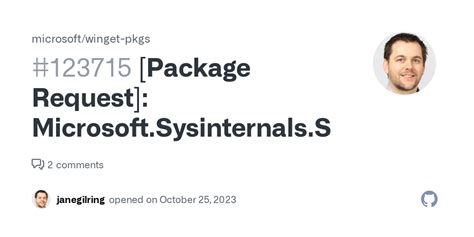 [package request] microsoft sysinternals sysmon · issue 123715
