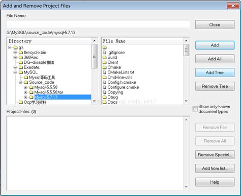如何编辑和浏览mysql源码 Source Insightsource Insight导入mysql Csdn博客