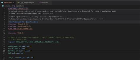 Intellisense Error For Raspberry Pi Pico Boards · Issue 1354 · Microsoftvscode Arduino · Github