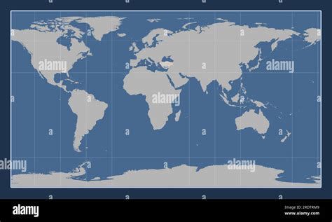 Shape Of The Anatolian Tectonic Plate On The Solid Contour Map In The Patterson Cylindrical