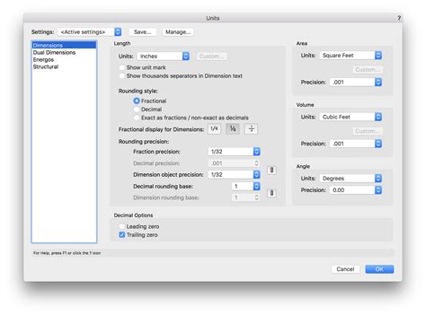 Dual Dimension Default Precision Setting Troubleshooting Vectorworks Community Board