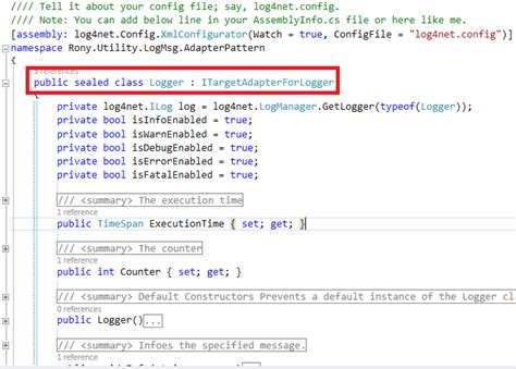 Application Design A Bad Day With Adapter Pattern And Log Net CodeProject
