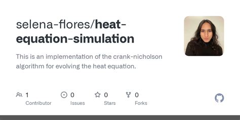 Github Selena Floresheat Equation Simulation This Is An